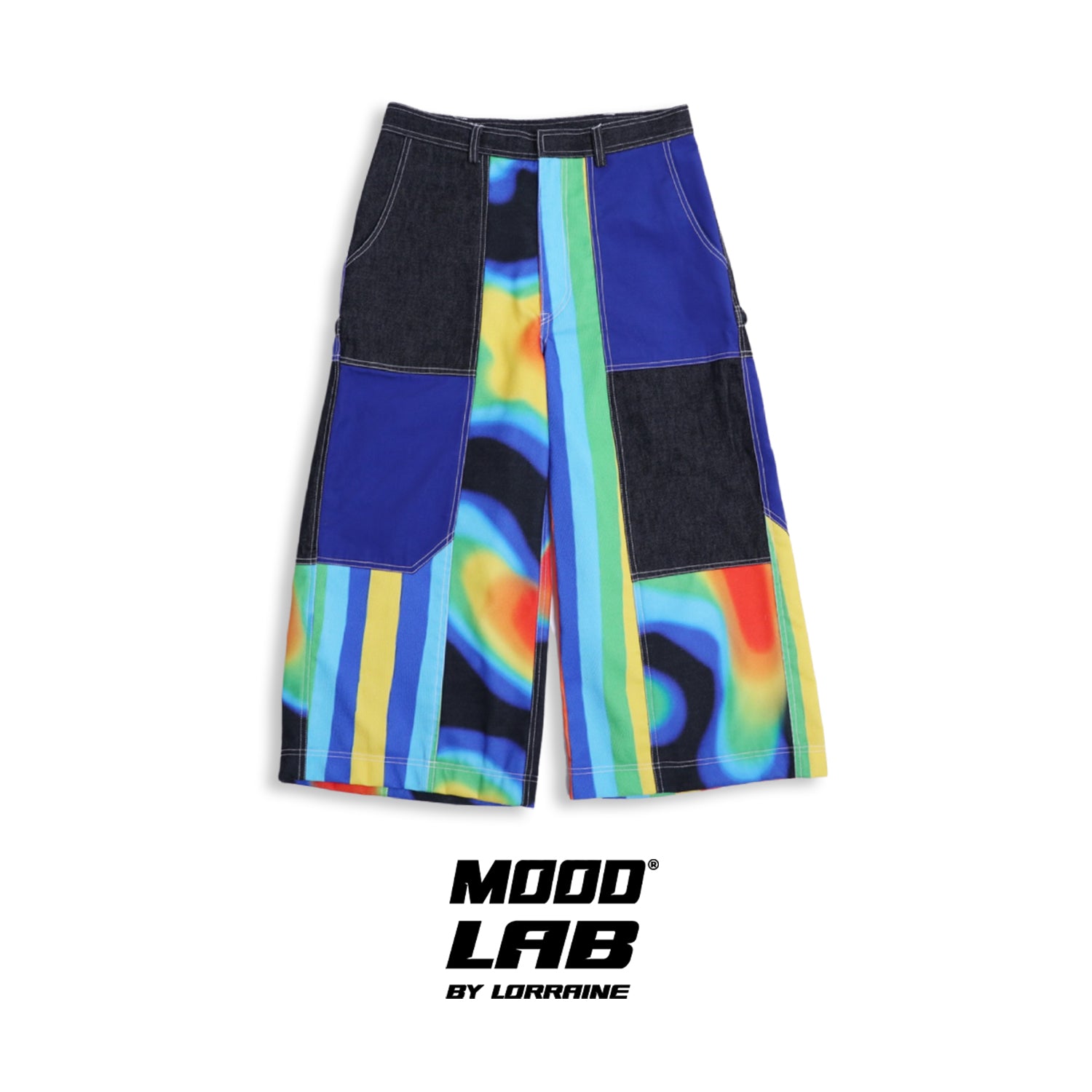 INFRARED MAP STRAIGHT PANTS | I AM NOT INFECTED | MOODLABBYLORRAINE